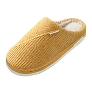 Litfun Orthotic Slippers for Women Adjustable Corduroy House Slippers ...