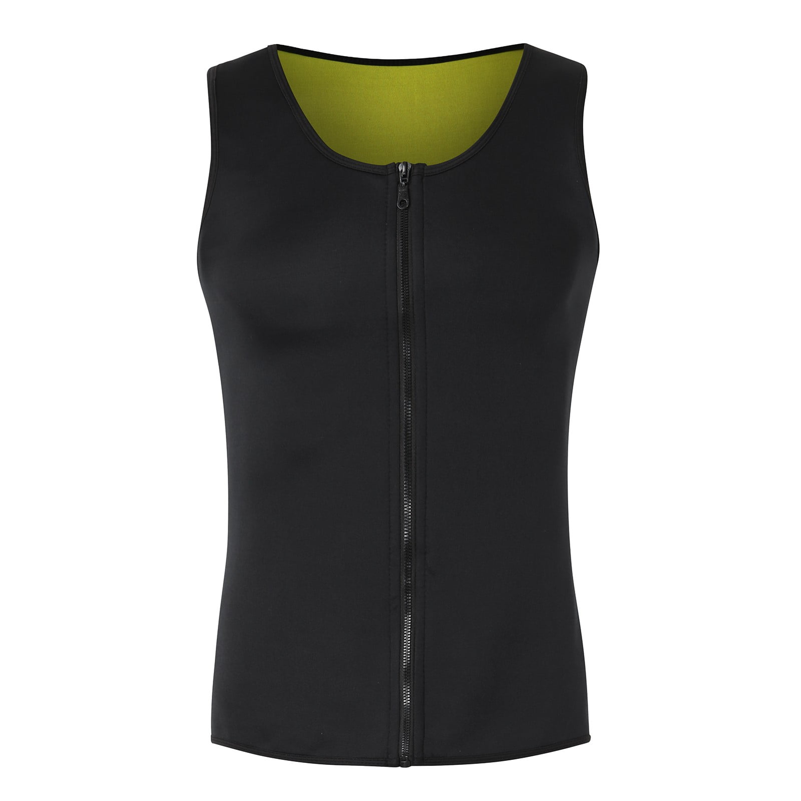 Aayomet Sleeveless Shirts For Men Hot Neoprene Sauna Shirt Body Shaper ...