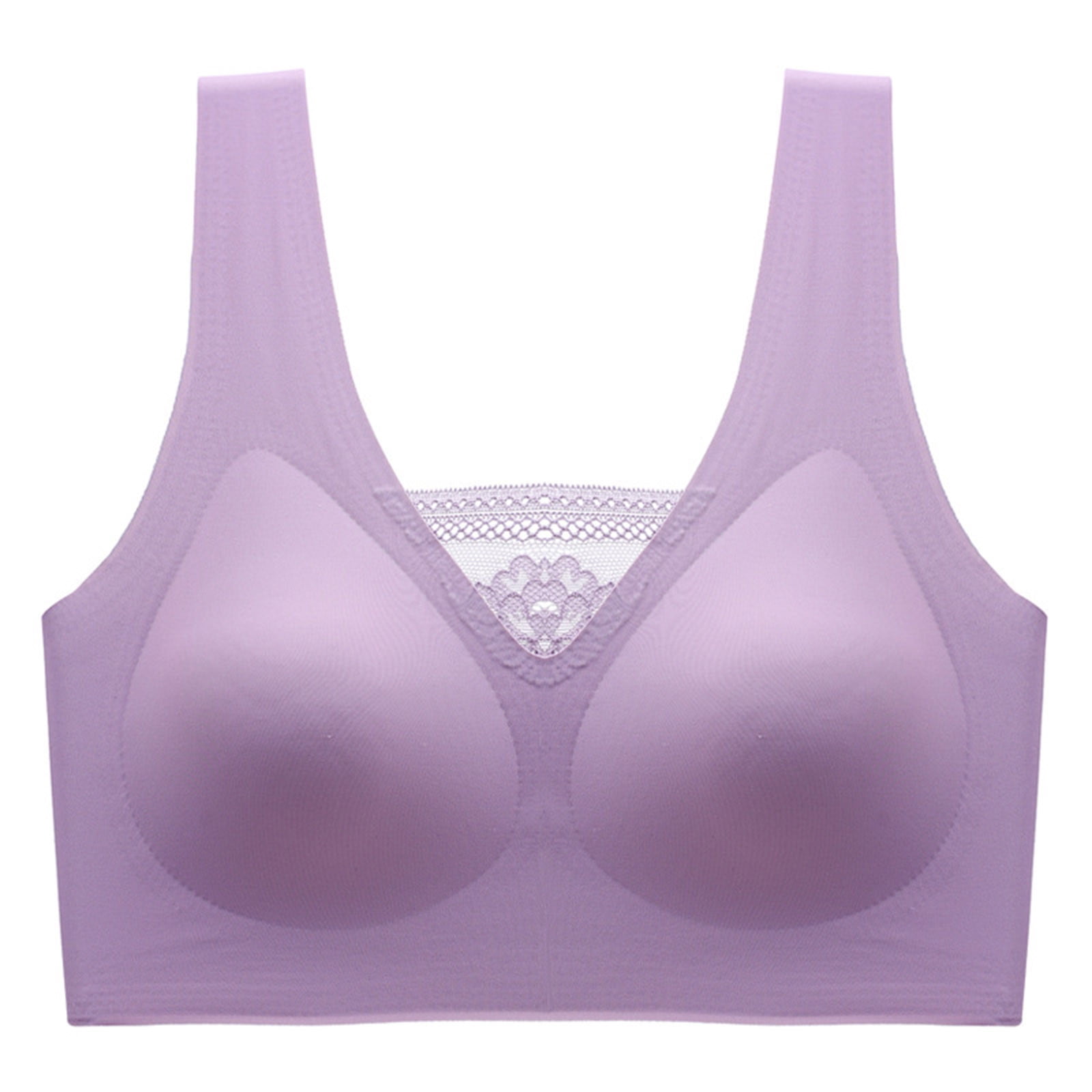 Aayomet Underwire Bra Women's Full Figure Beauty Back Smoothing Bra ...