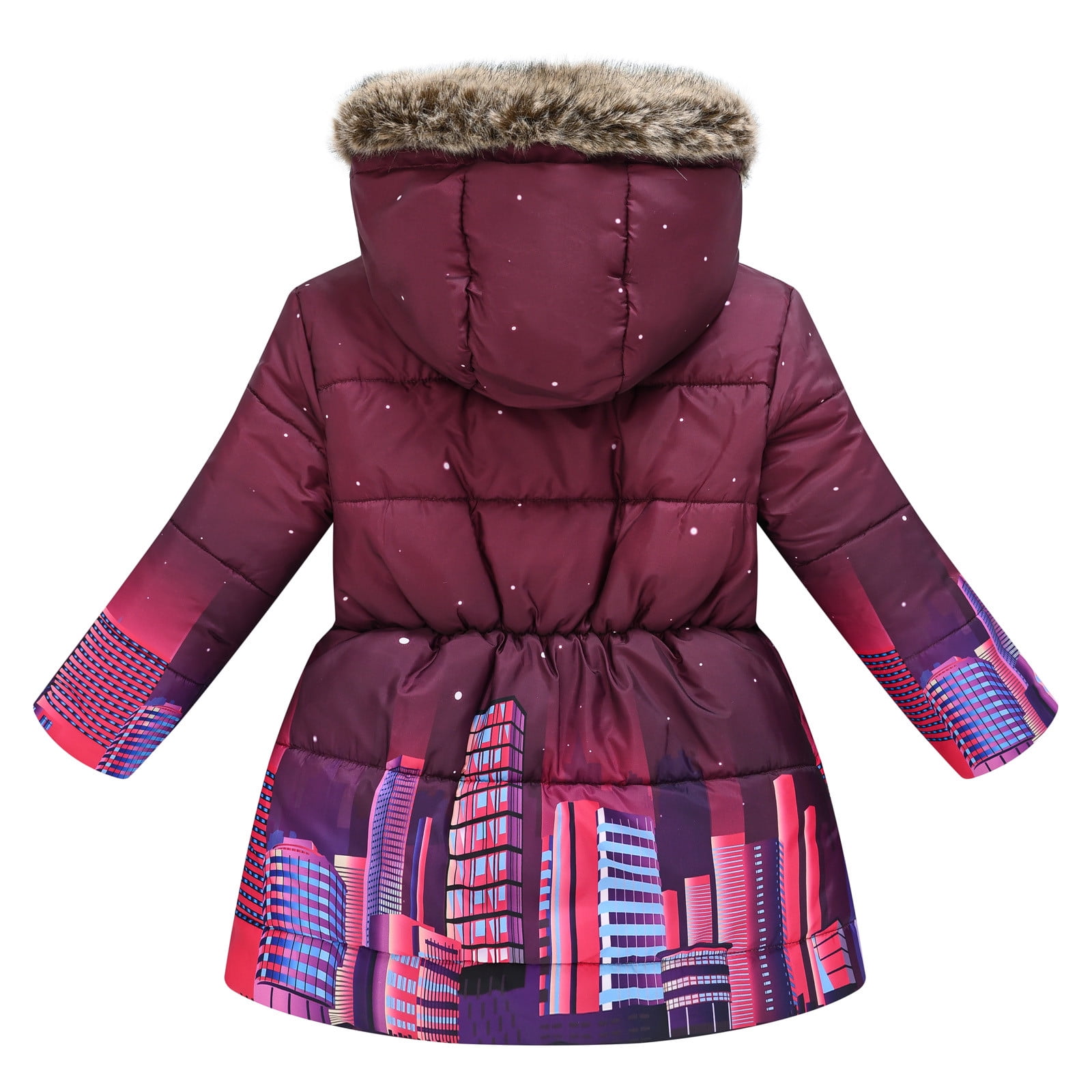 "Aayomet Winter Coats For Girls Girls and Toddlers' Polar Full-Zip ...