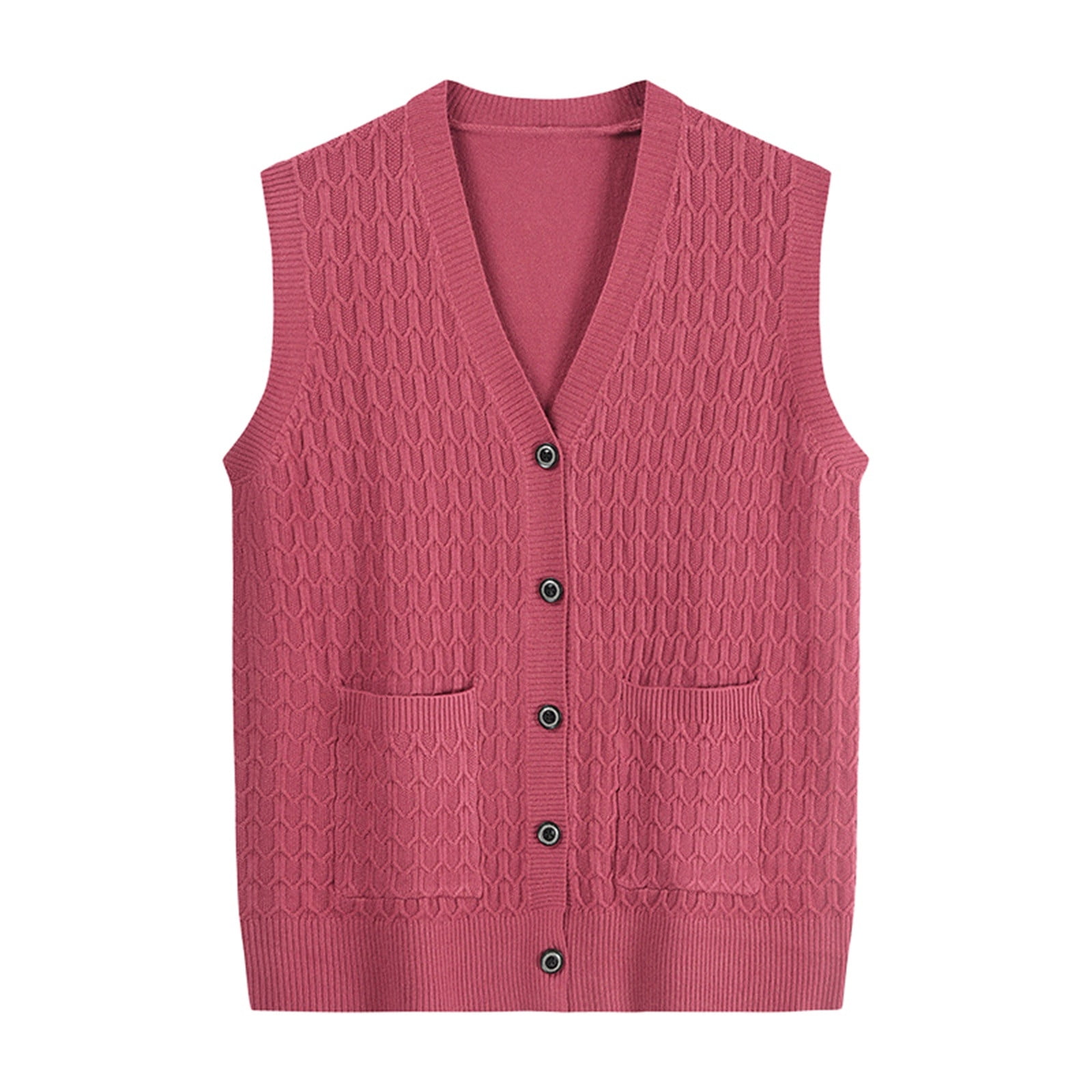 Aayomet Women's Sleeveless Sweater Comfortable Casual Autumn And Spring ...