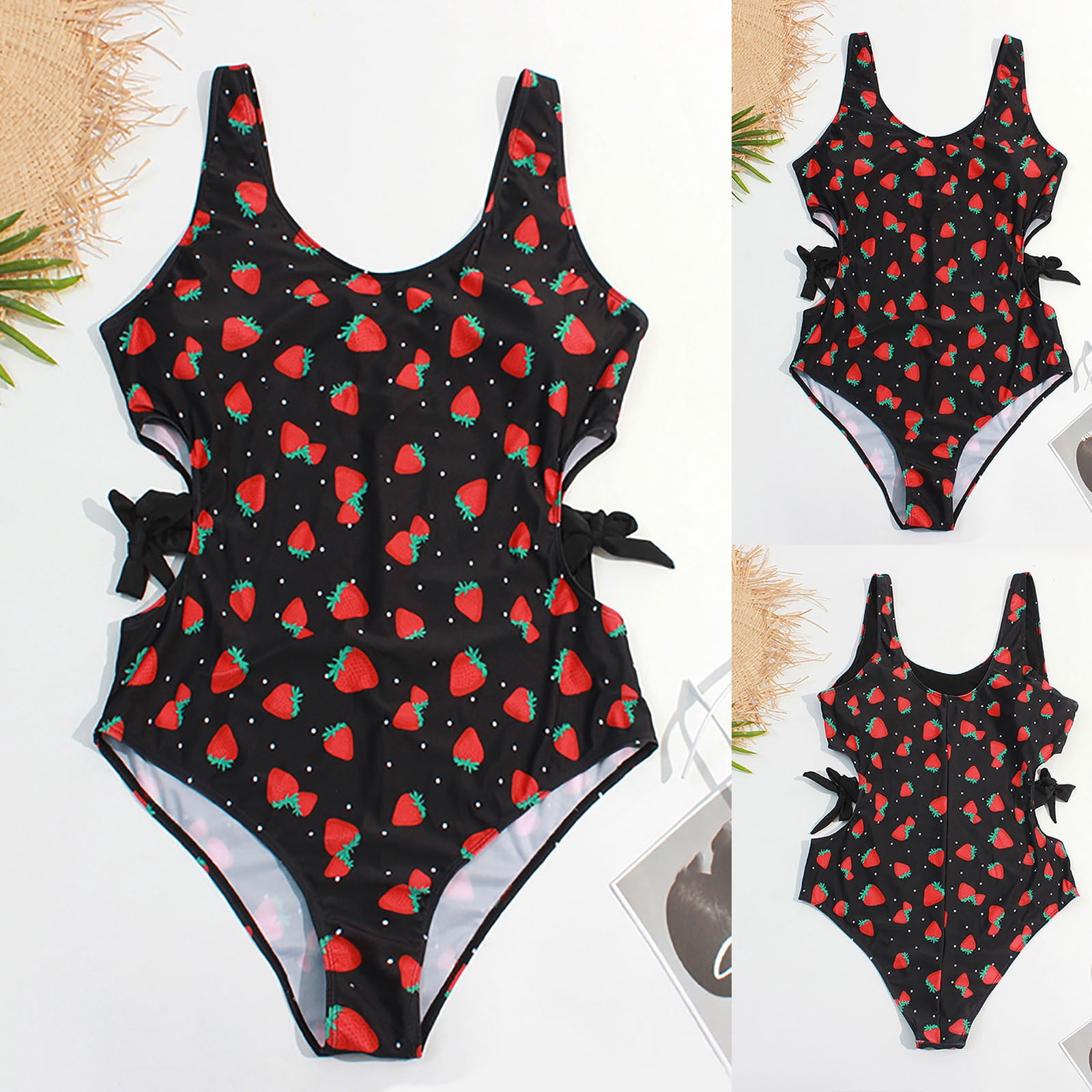 Aayomet Womens Bathing Suits Set Swimwear Women's Bikini Coral Summer ...