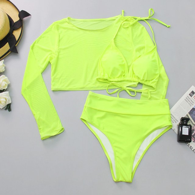 Aayomet Womens Swimsuits Women Solid Color Swimsuit Push Up Padded Bra