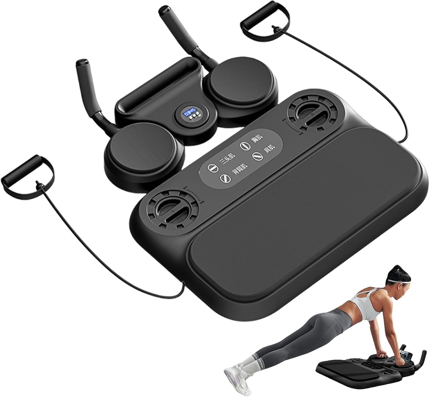 Ab Exercise Board With Automatic Rebound Technology - Multifunctional Fitness Equipment for Core ...