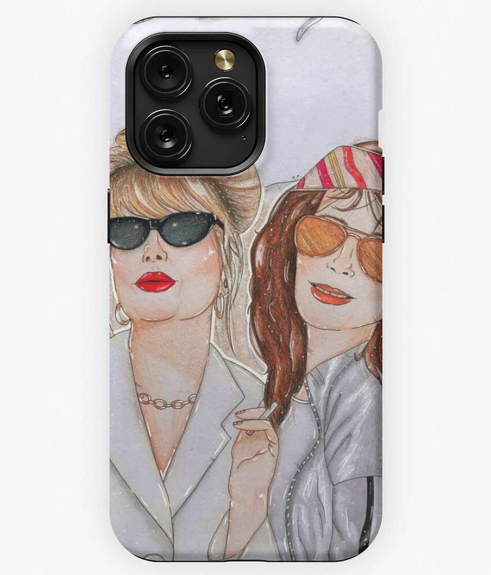 Ab Fab Original Pencil Artwork Patsy and Edina A4797 Phone Case for ...