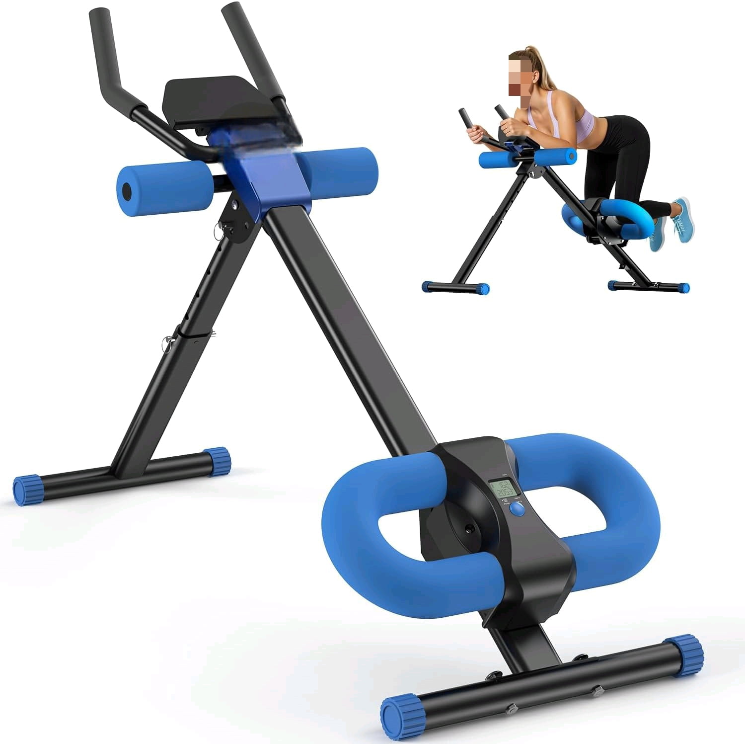 Ab Machine, Adjustable Ab Trainer Machine for Abs Workout at Home Gym ...