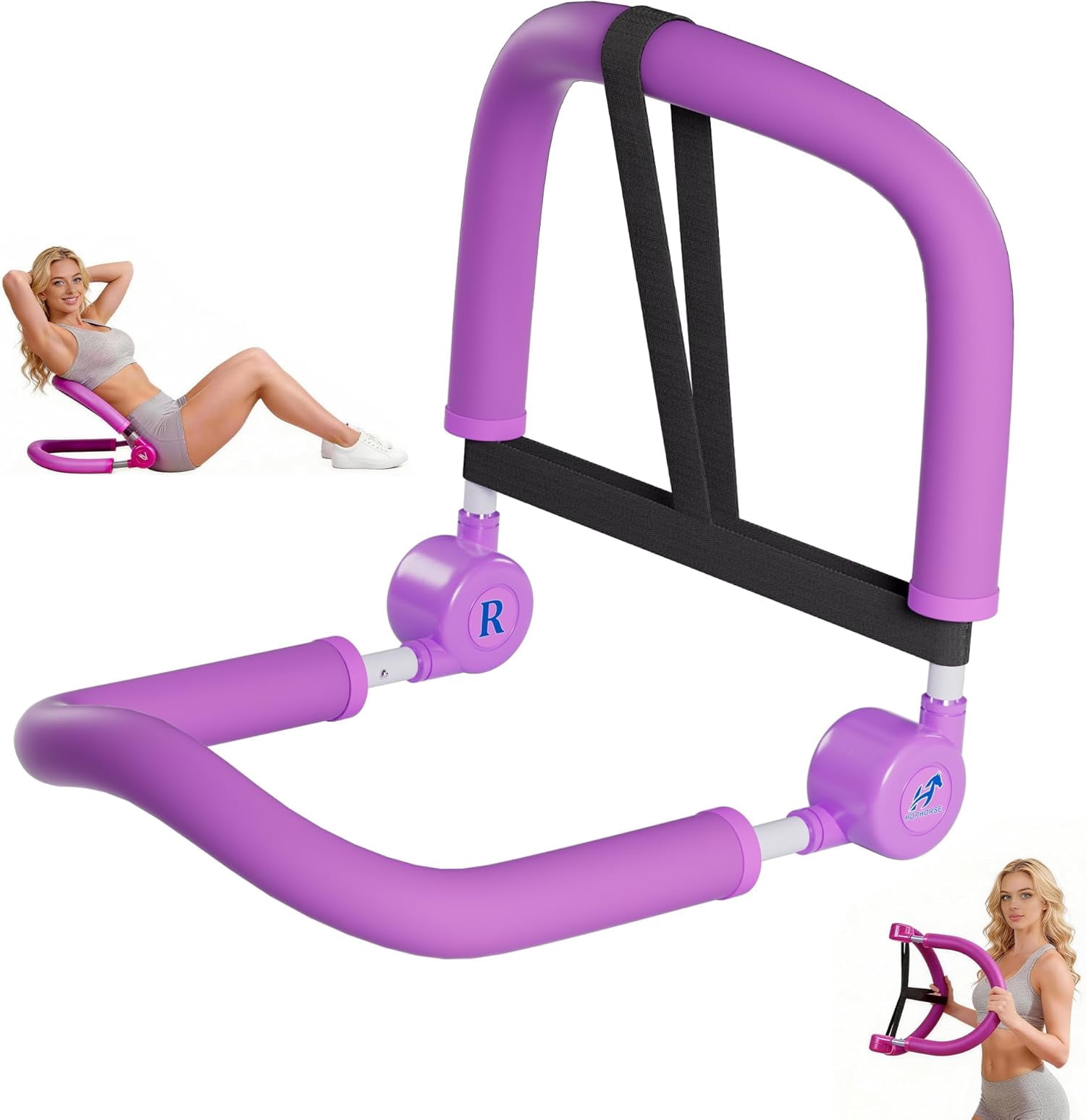 Ab Machine, Core & Sit Up Exercise Equipment for Gym, Ab Workout ...