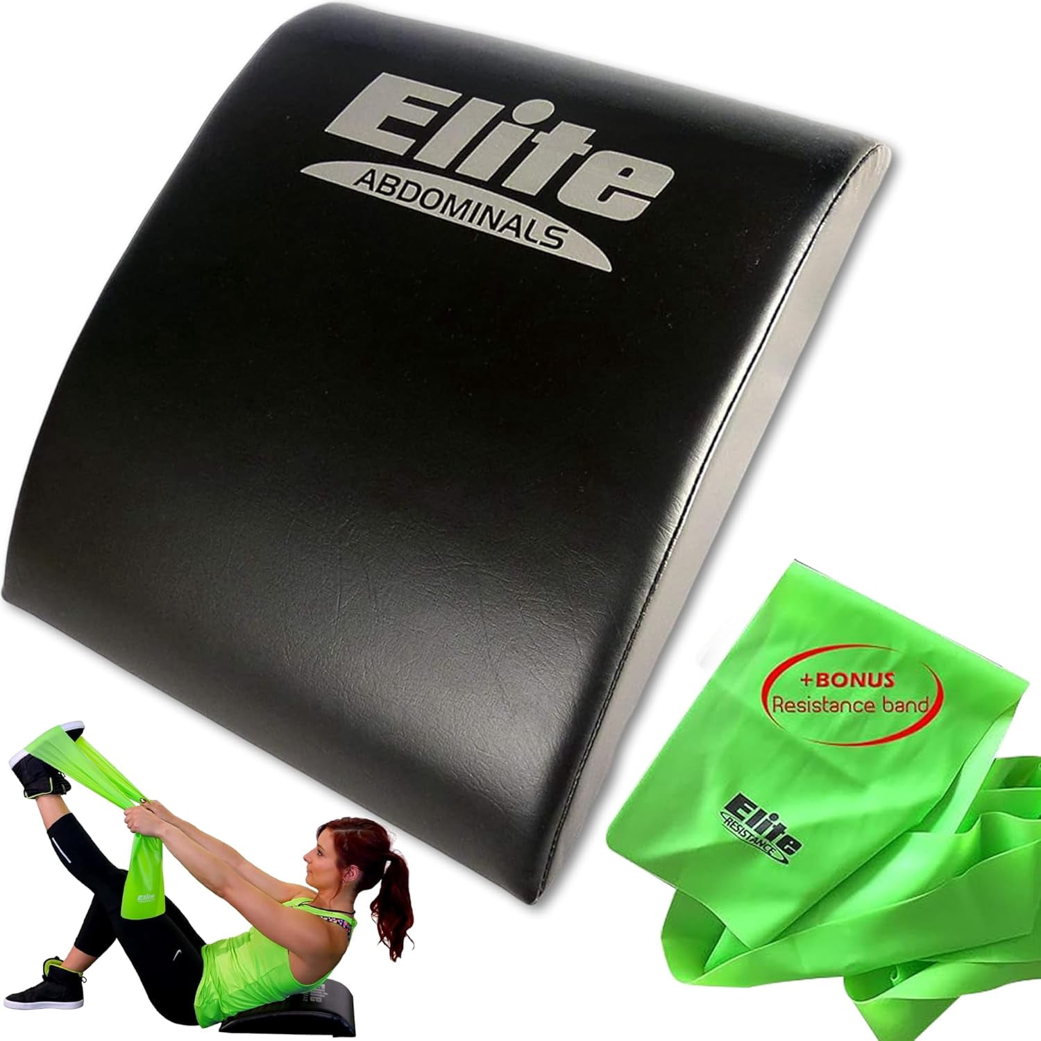 Ab Mat with Resistance Ban | High ensity Foam Mat for Abs, Non Slip ...