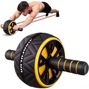 Ab Roller Wheel with Automatic Rebound - Core & Back Exercise Cruncher ...