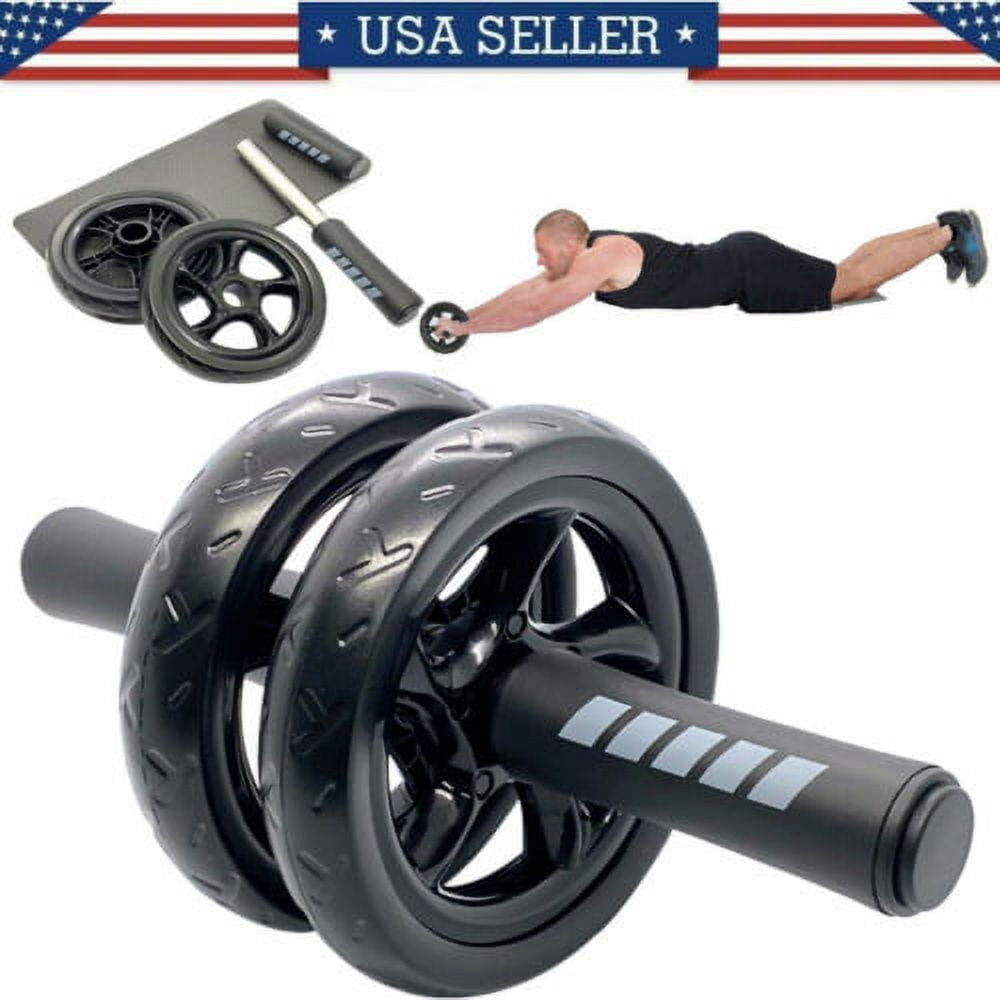 Ab Roller Wheel Fitness Exercise Equipment Abdominal Workout - Walmart.com