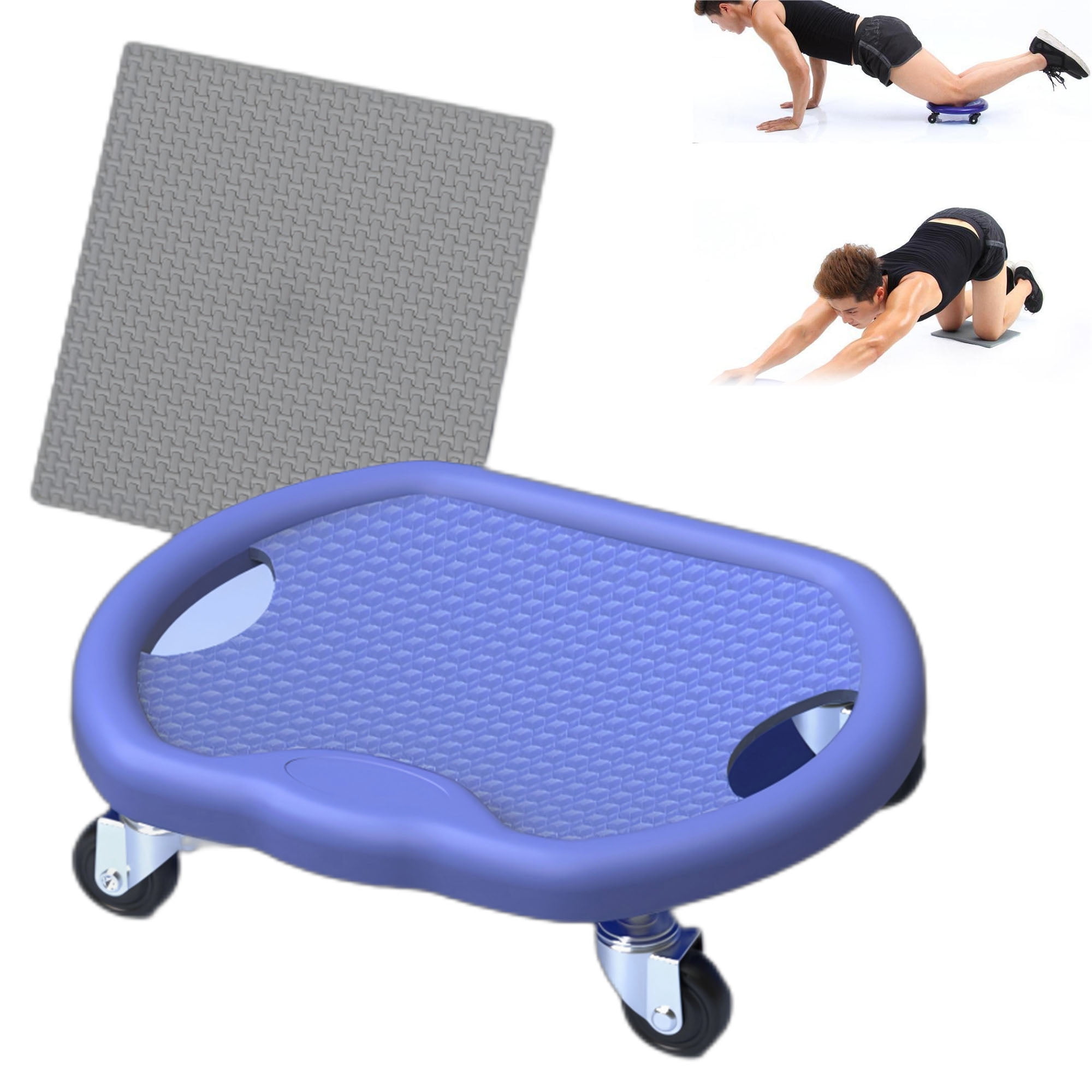 Ab Roller Wheel, Multifunctional Abdominal Wheel Board with Mat, 360 ...