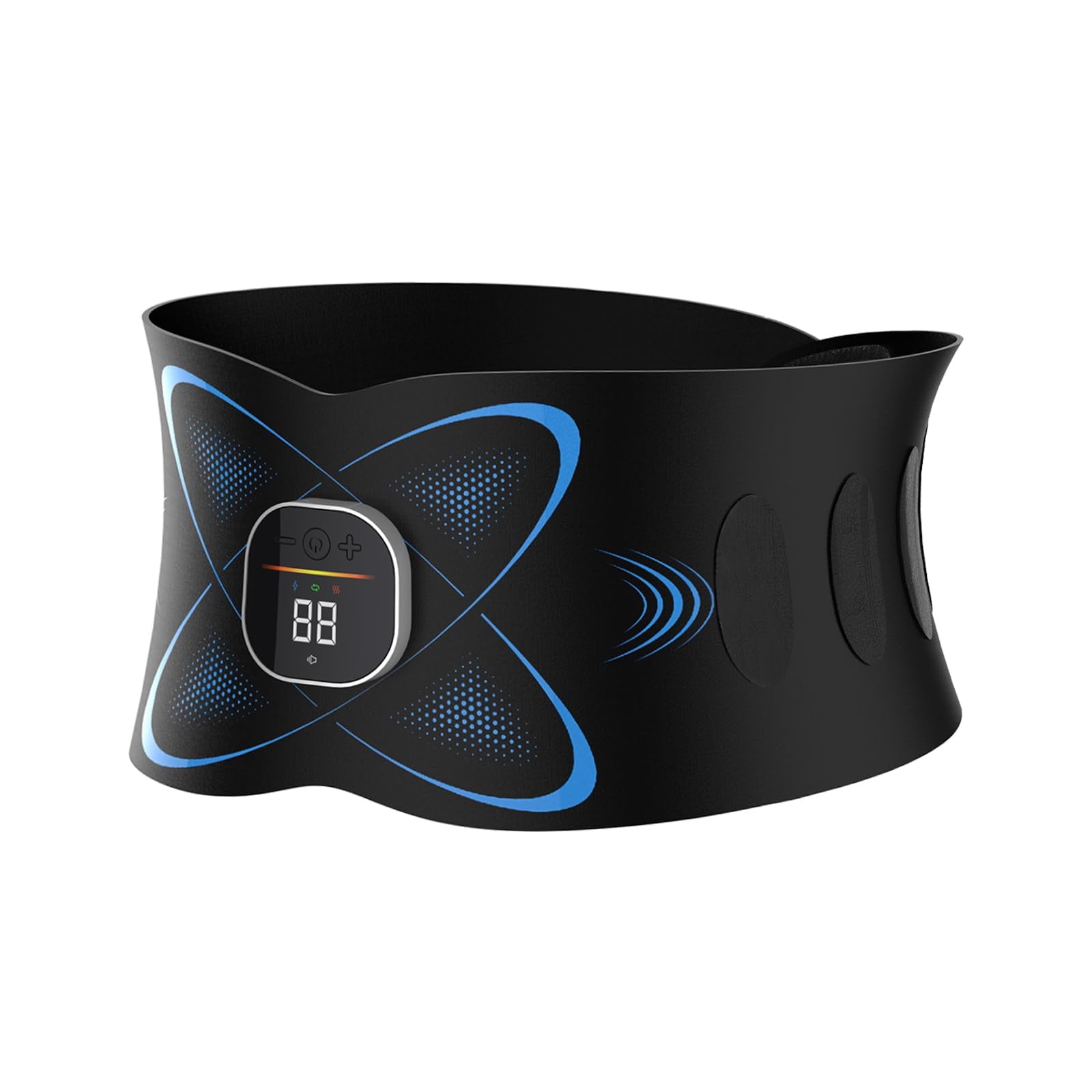 Ab Stimulator Muscle Toner, Abs Stimulator Abdominal Massage Belt with ...