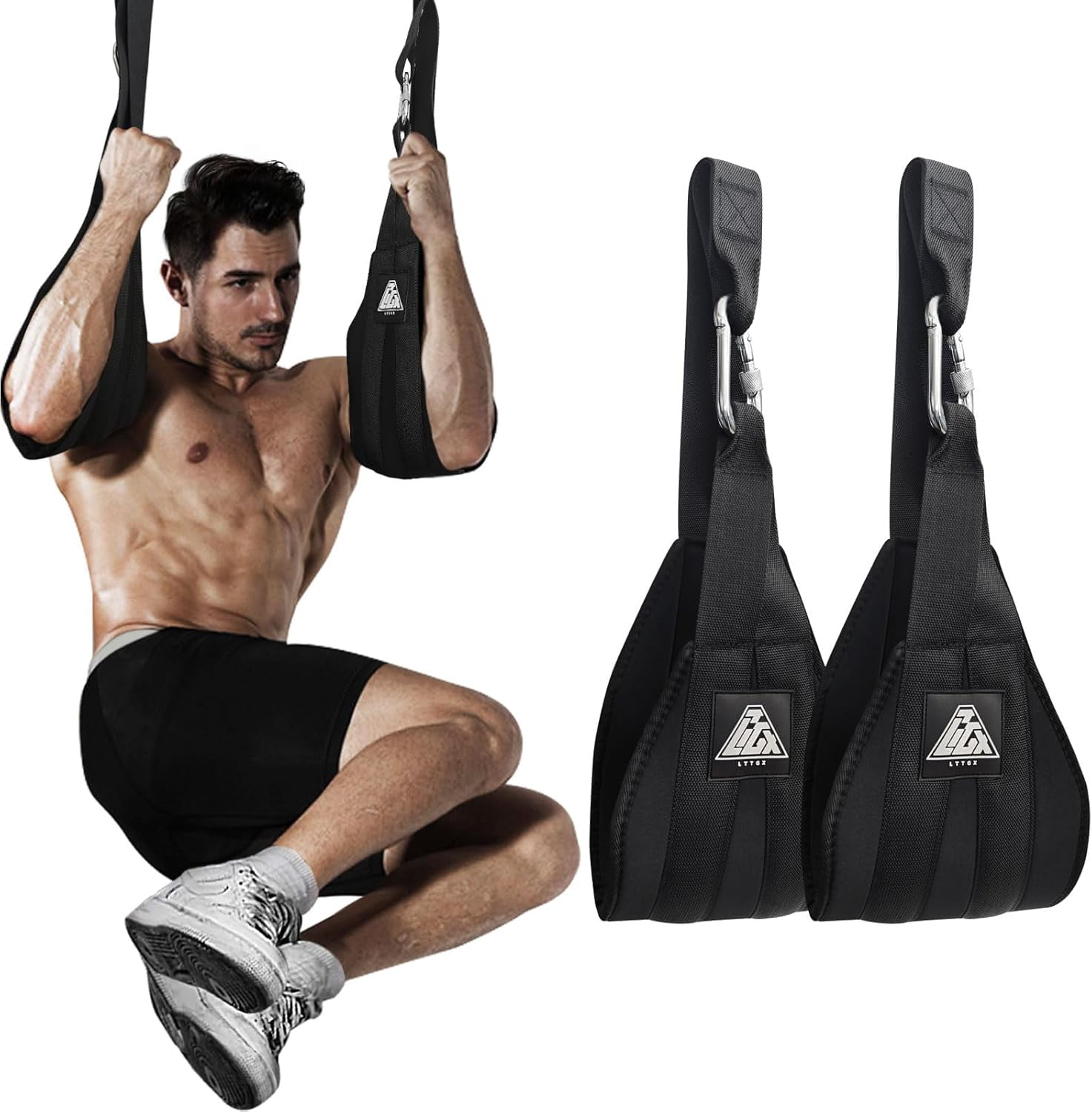 Ab Straps for Pull Up Bar: Hanging Abdominal Ab Sling Straps for Arm ...