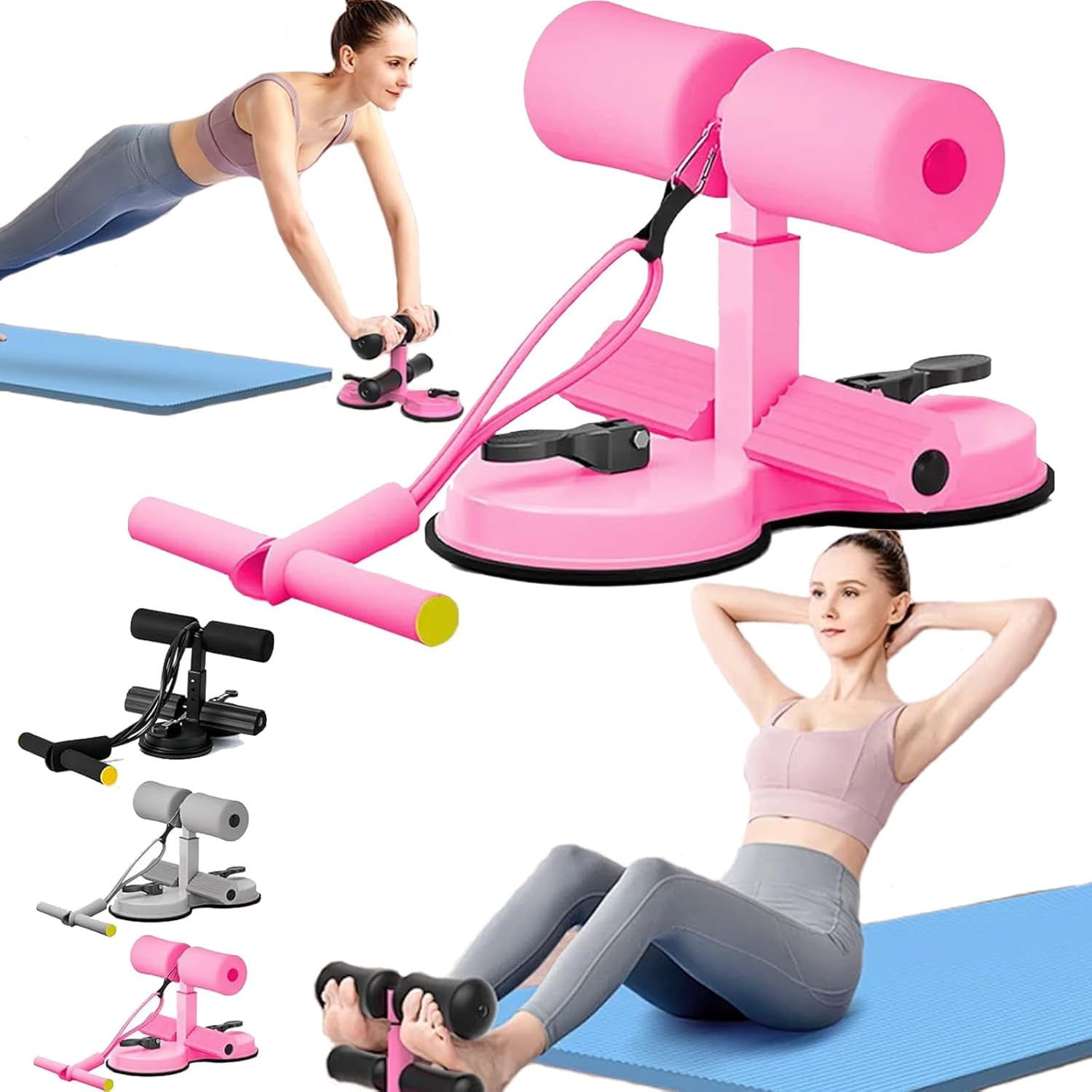 Ab Training Auxiliary Device, 2025 New Double Suction Cups, Three ...