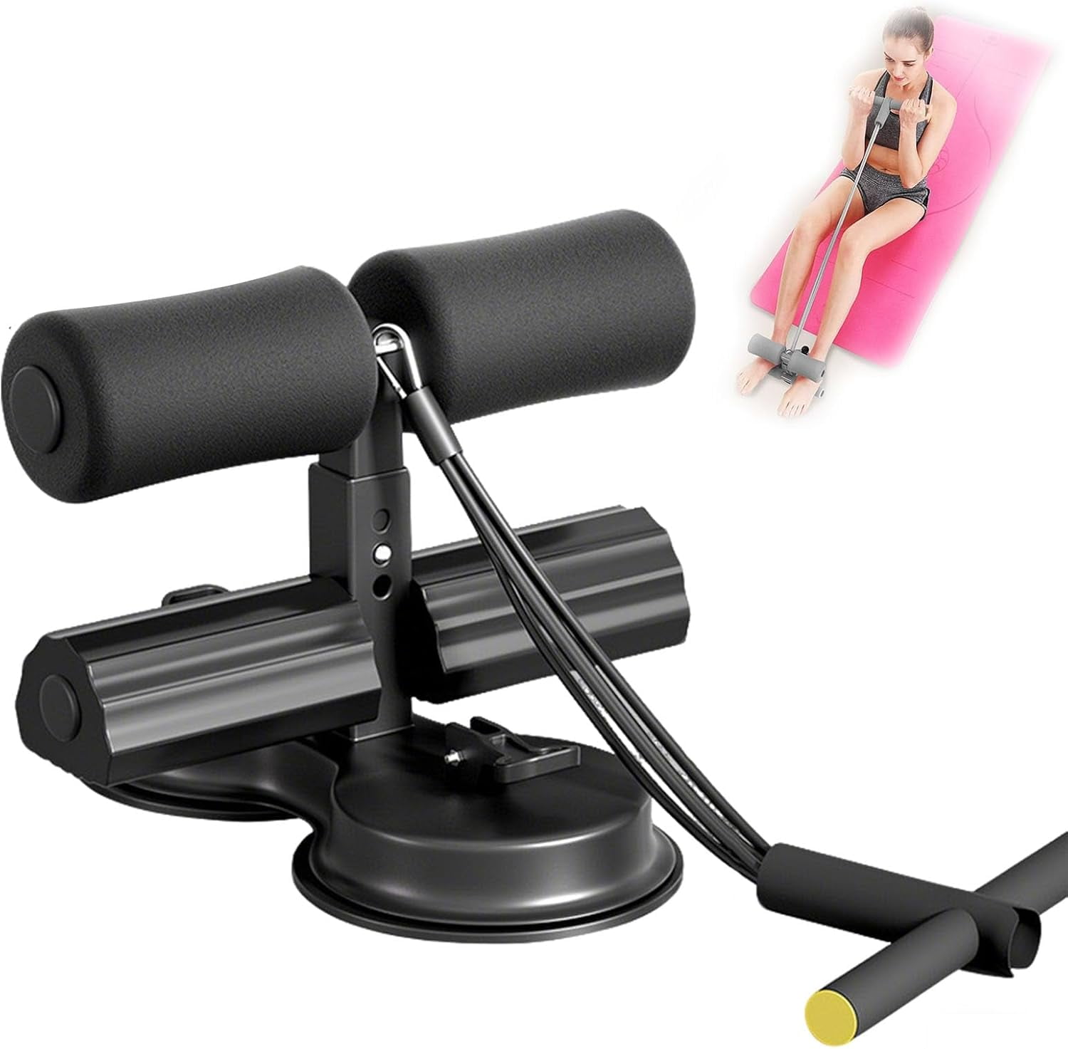 Ab Training Auxiliary Device, 2025 New Double Suction Cups Trainer ...