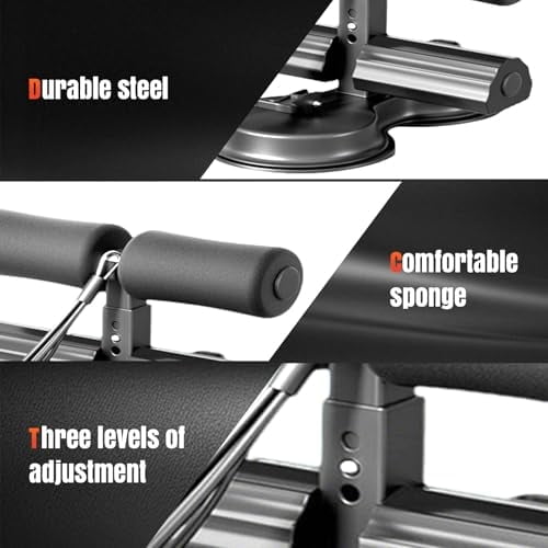 Ab Training Auxiliary Device, Double Suction Cups Adjustale Ab Trainer ...