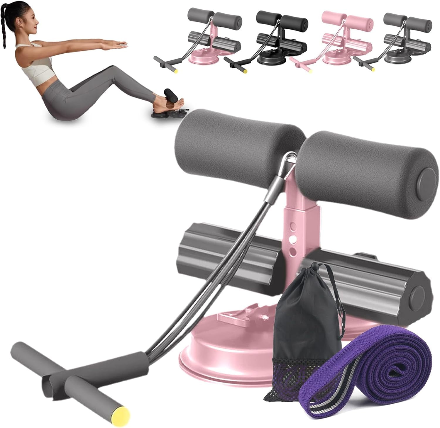 Ab Training Auxiliary Device, Multi-Functional Adjustable Ab Trainer ...