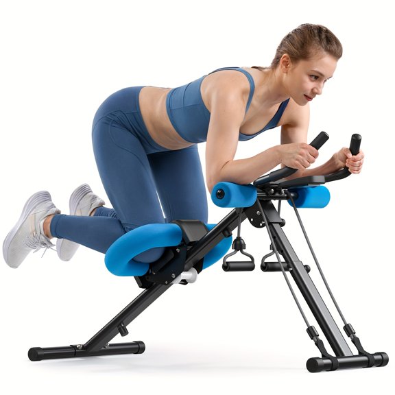 syedee Seated AB Curl, Back Extension Machine, Plate Loaded, 450lbs ...