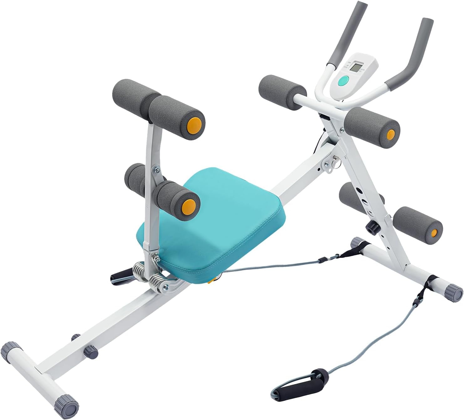 Ab Workout Equipment, Foldable Core Abs Exercise Machine Adjustable Ab ...