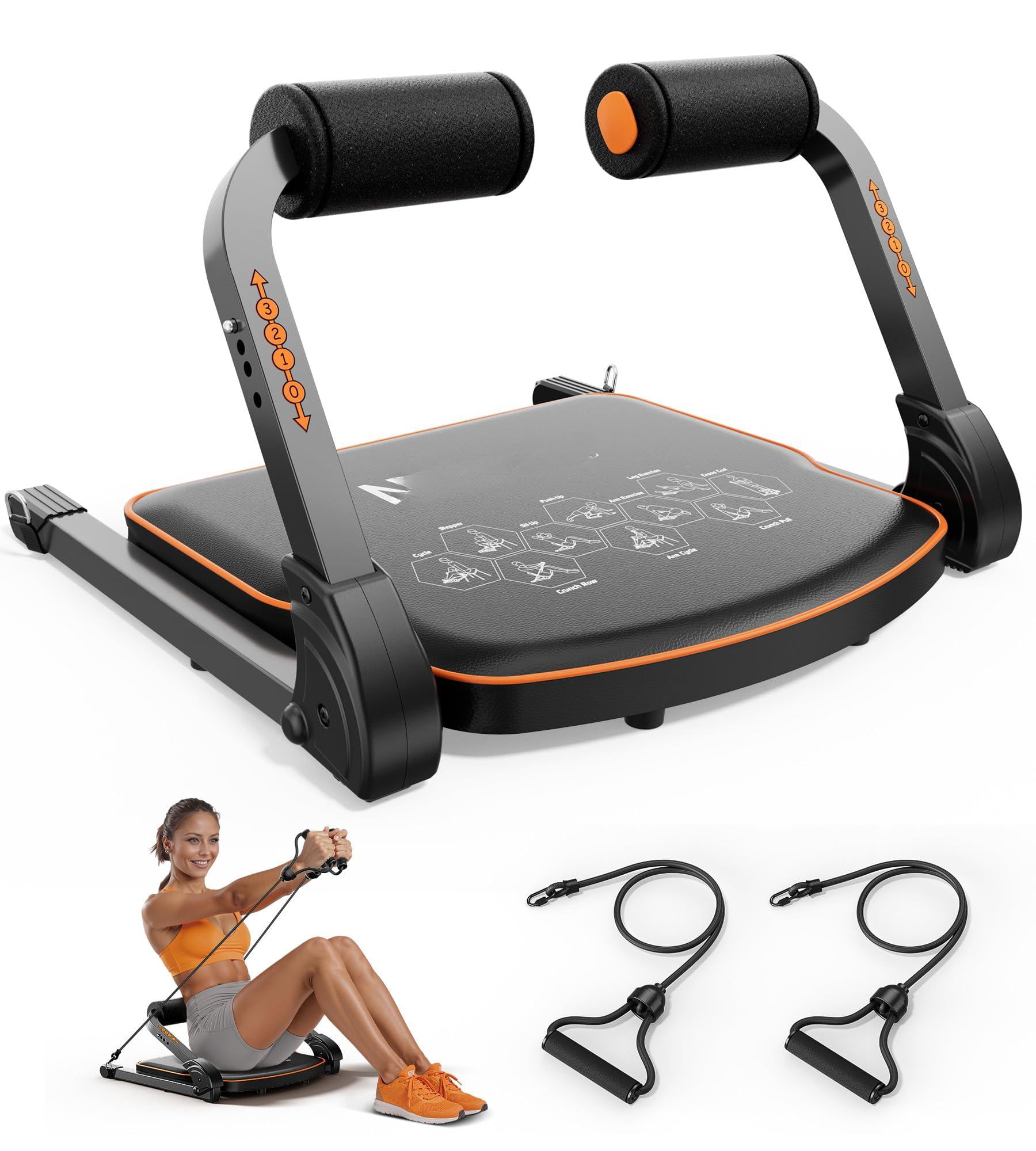 Ab Workout Equipment Machine For Trainer Home Crunch Exercise Sit Up ...
