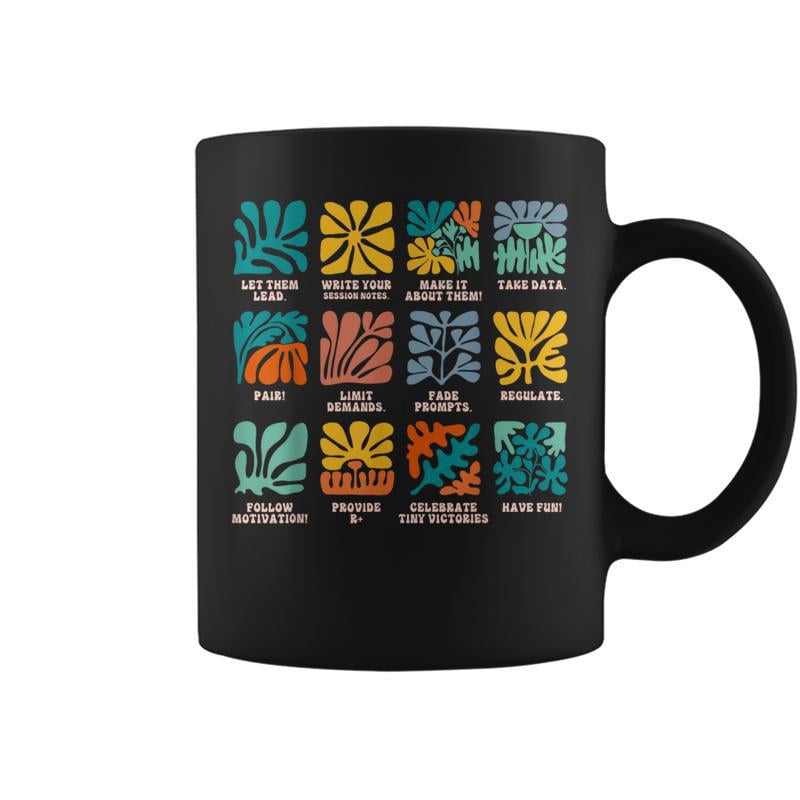 Aba Applied Behavior Analyst Advocate Autism Lets Them Lead Coffee Mugs ...