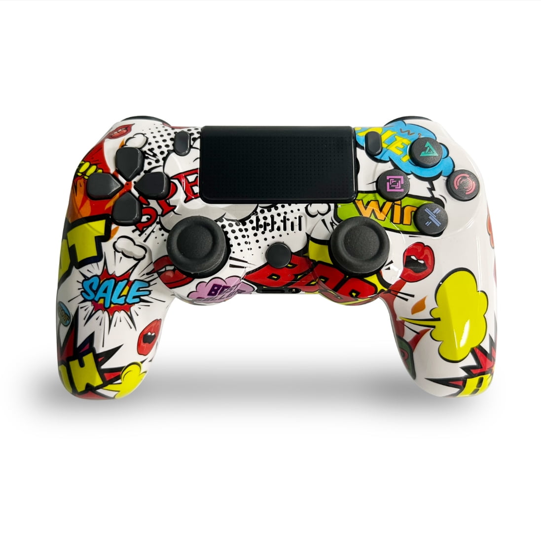Ababeny Wireless Controller For Ps4 With 2 Thumb Grips 3 5mm Audio And