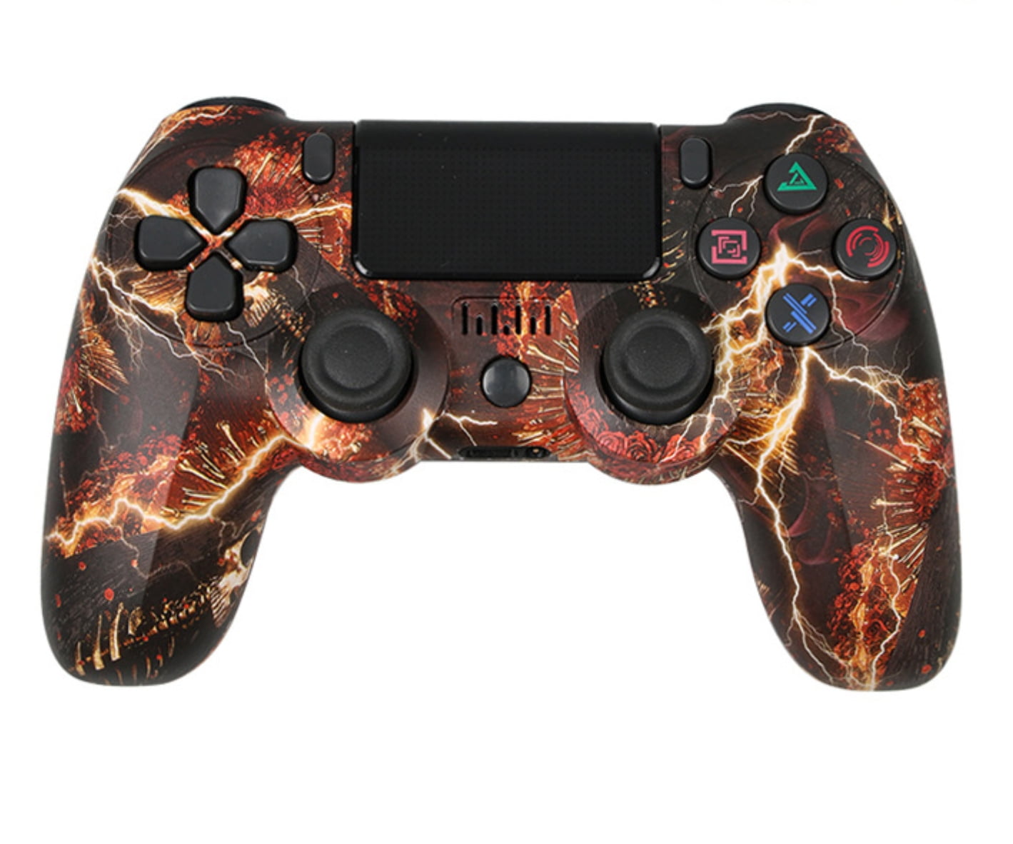 Ababeny Wireless Controller For Ps4 With 2 Thumb Grips 3 5mm Audio And