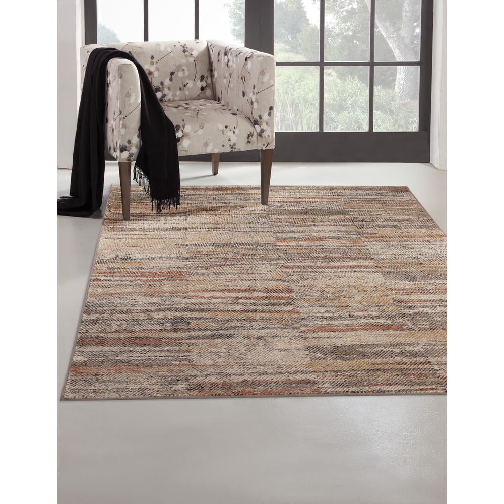 Abacasa Sonoma Cason Ivory-Gray-Multi-color 5x8 Area Rug - Walmart.com