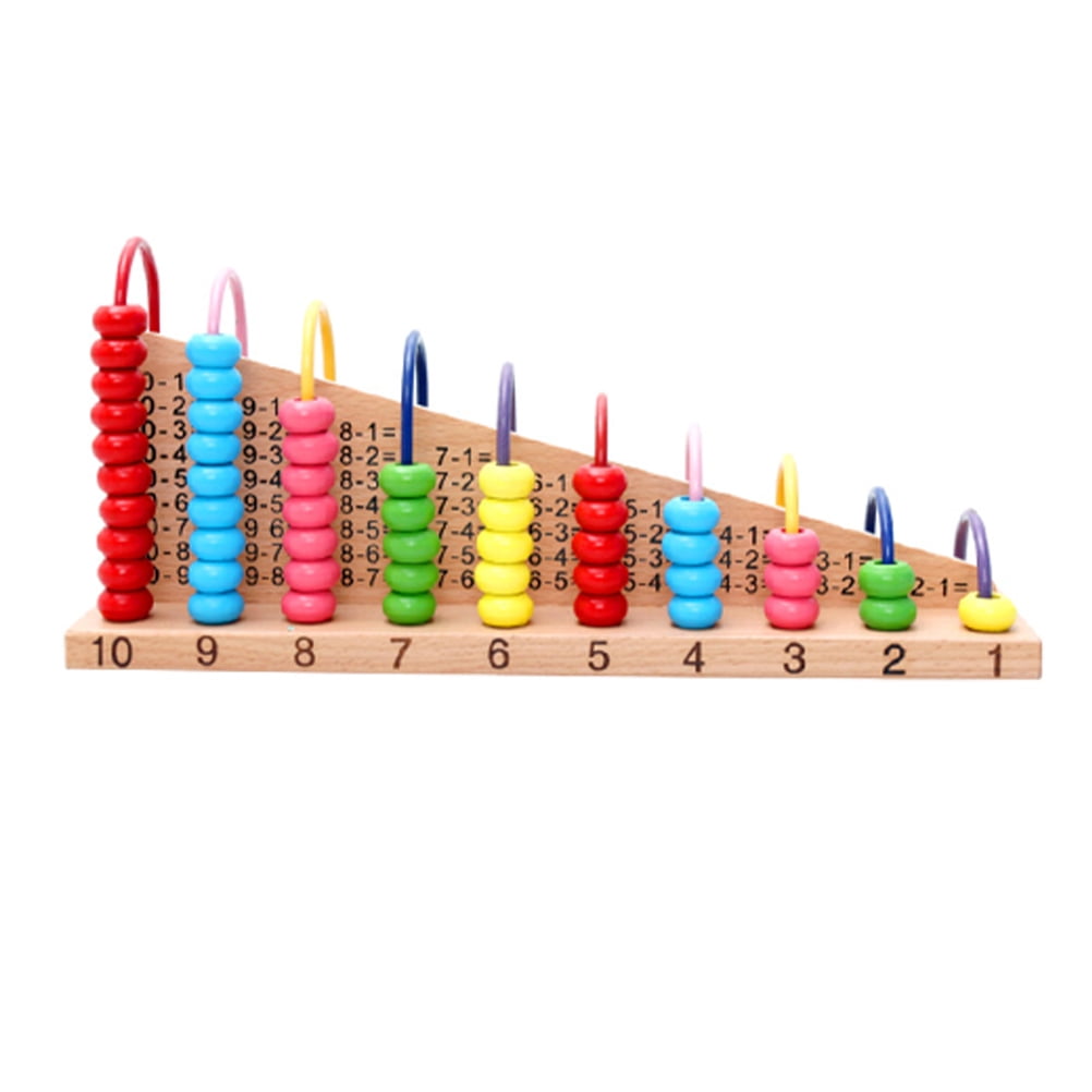 Abacus Calculator Math Learning Abacuses Wooden Kids for Childrens Toys ...
