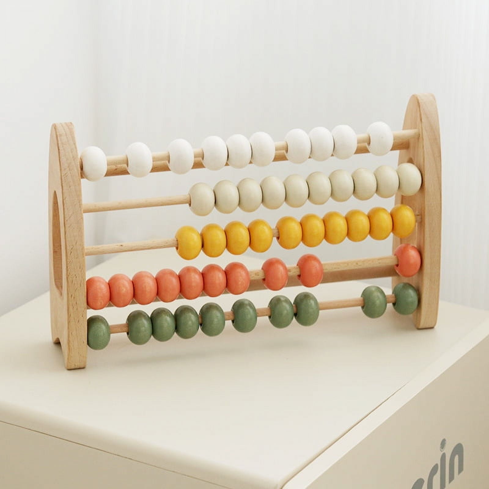 Abacus Counting Toy for Kids,Nursery Decorations, Wooden Abacus,Baby ...