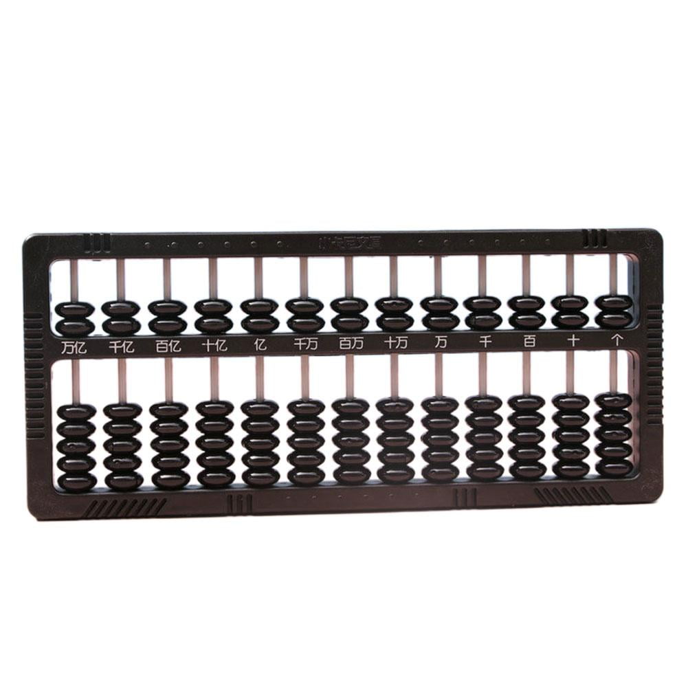 Abacus Soroban 13 Rods Beads Column School Learning Aid Tool For Math ...