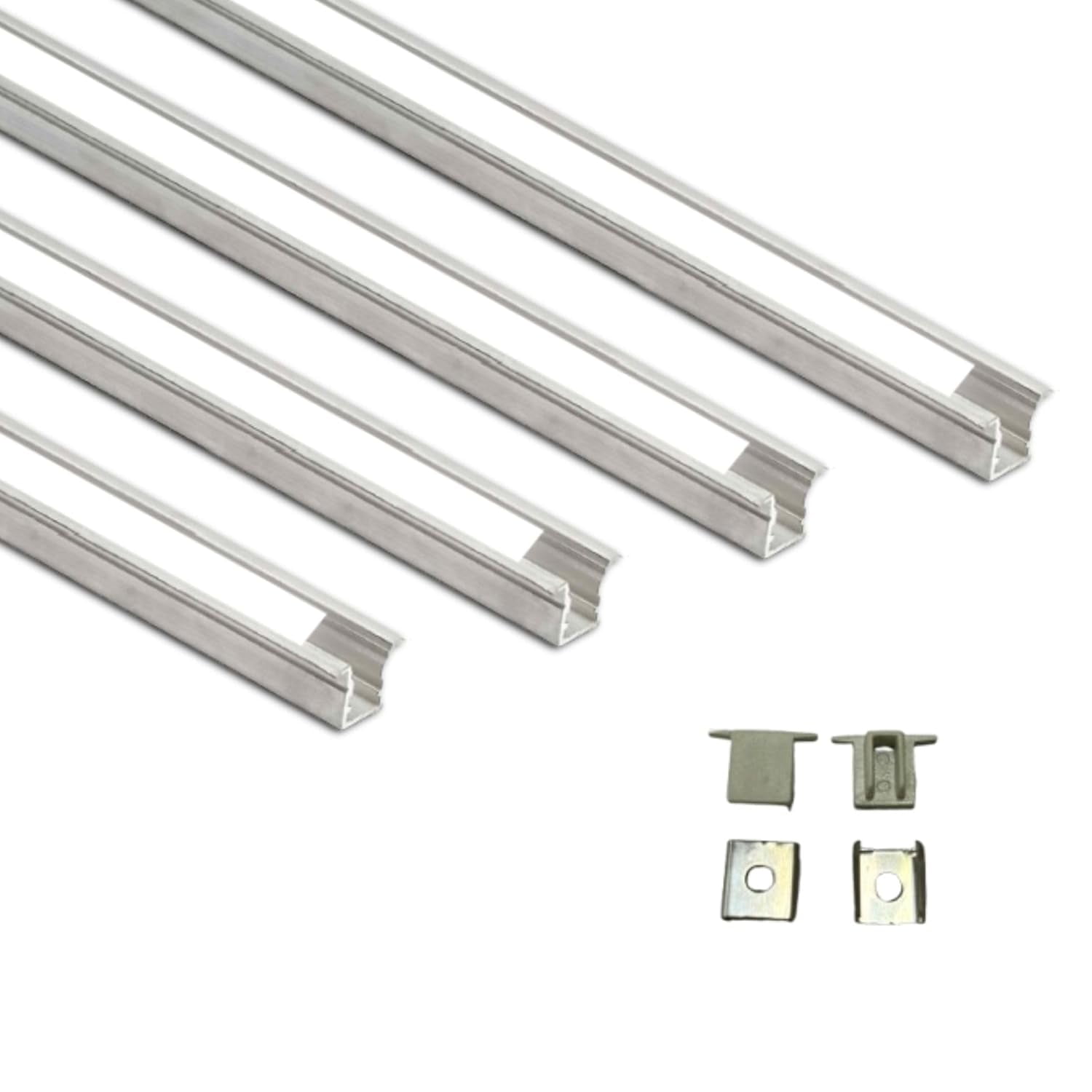 Abaj Lighting 10x12mm LED Strip Light 1Meter Aluminium Rectangular ...