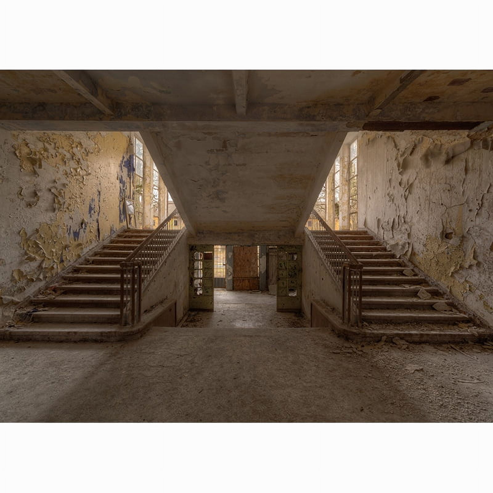 Abandd House Photography Backdrop Ceremony Gothic Room Broken Window Curtain Rustic Photo Studio ...