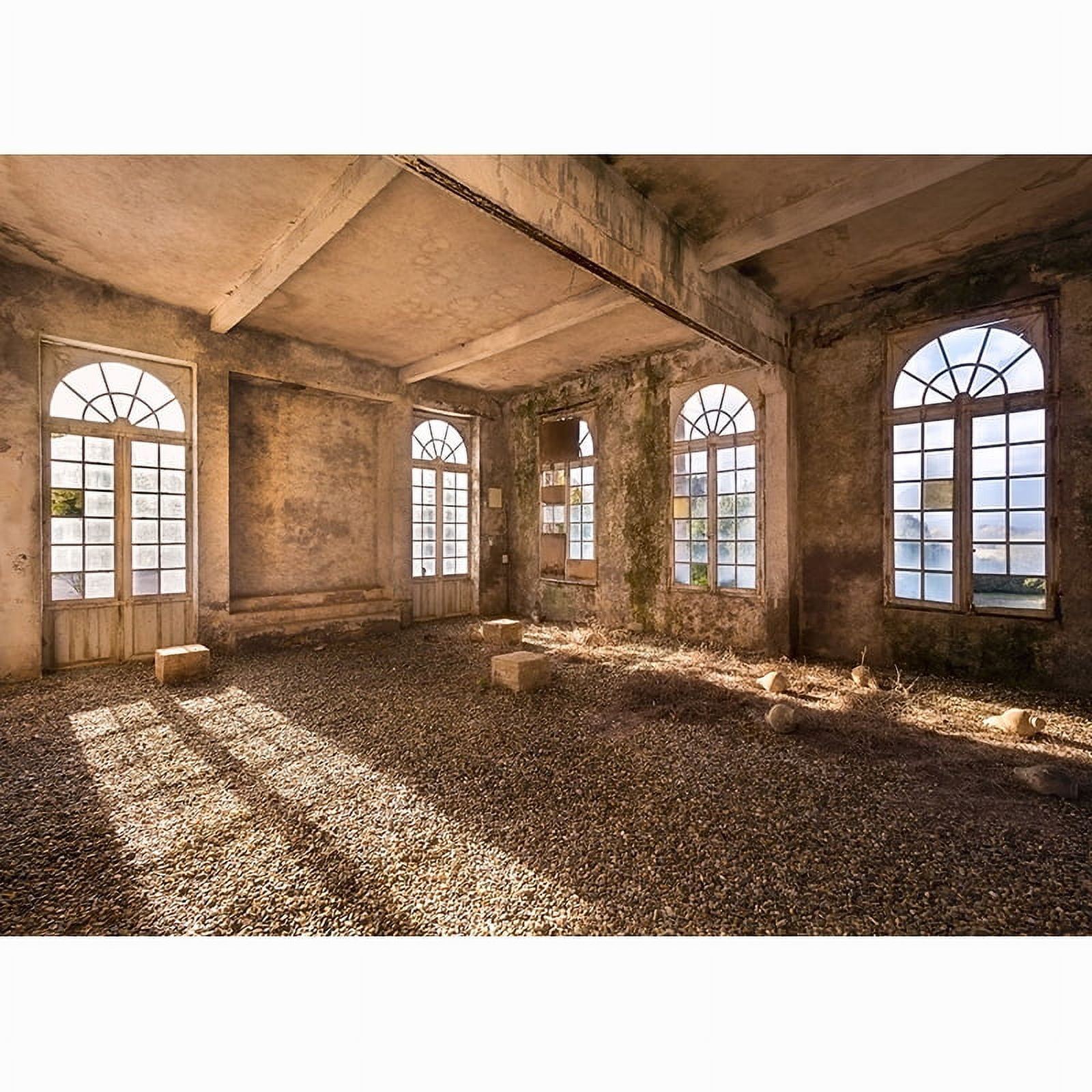 Abandd House Photography Backdrop Ceremony Gothic Room Broken Window ...