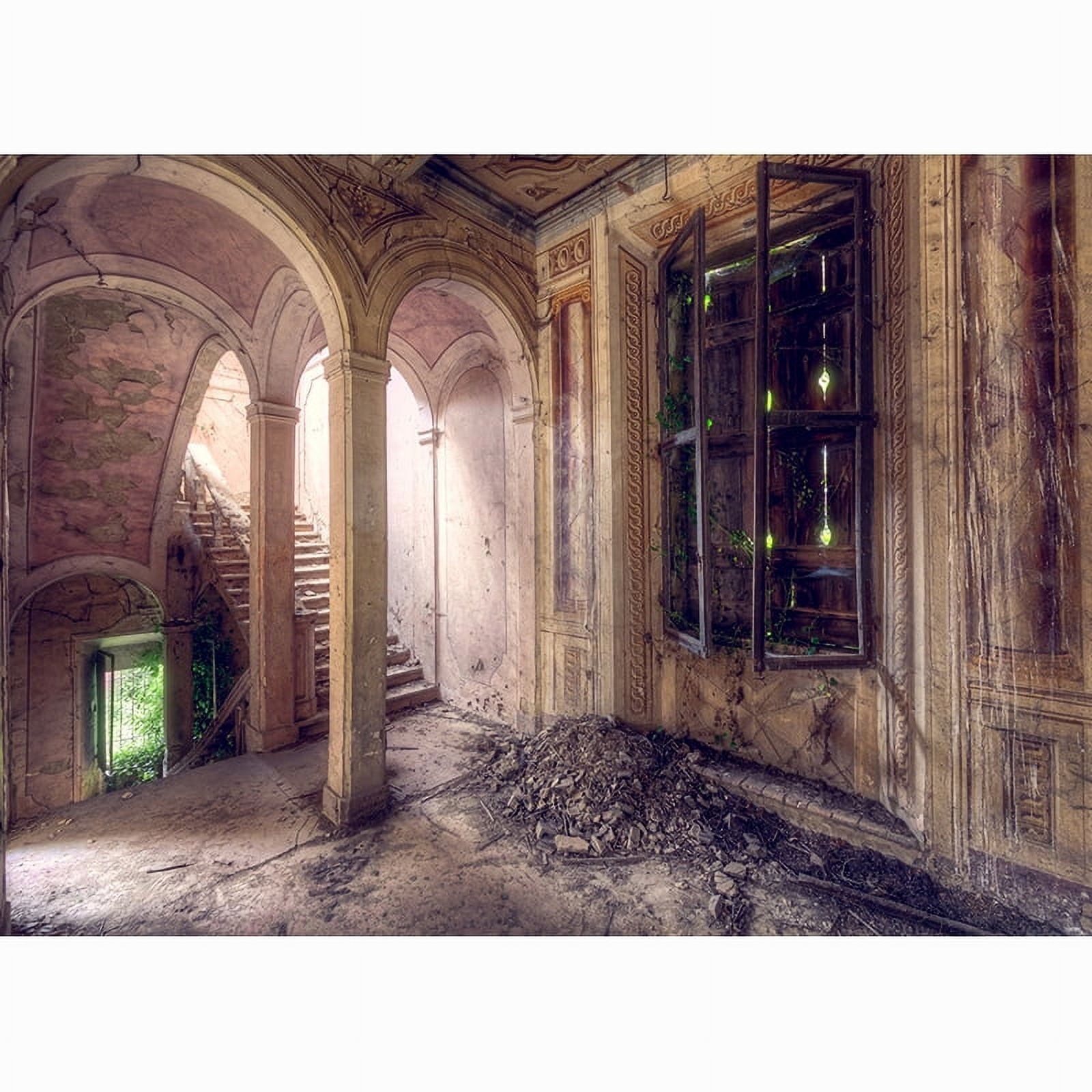 Abandd House Photography Backdrop Ceremony Gothic Room Broken Window ...