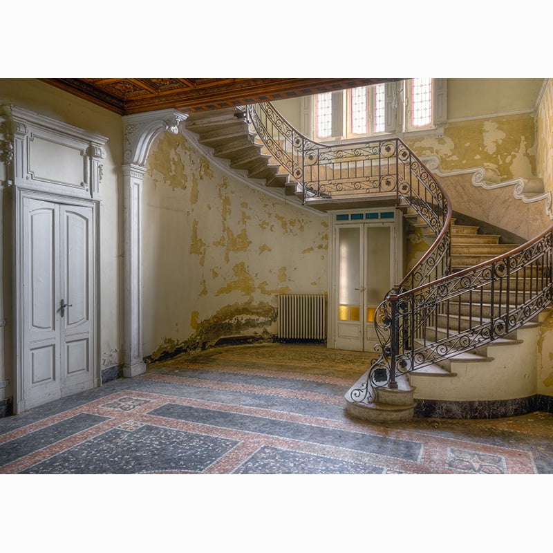 Abandd House Photography Backdrop Ceremony Gothic Room Broken Window ...