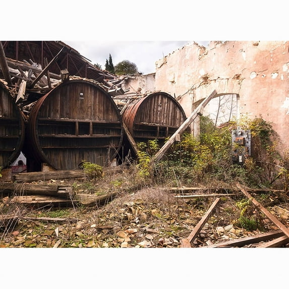 Abandd House Photography Backdrop Ceremony Gothic Room Broken Window ...