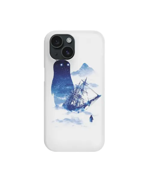 Abandon Ship Kraken Sea Monster Attack Phone Case for iPhone 16 15 14 ...