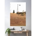 Abandoned Alberta Prairie Windmill Poster Wall Art Modern Wall Decor ...