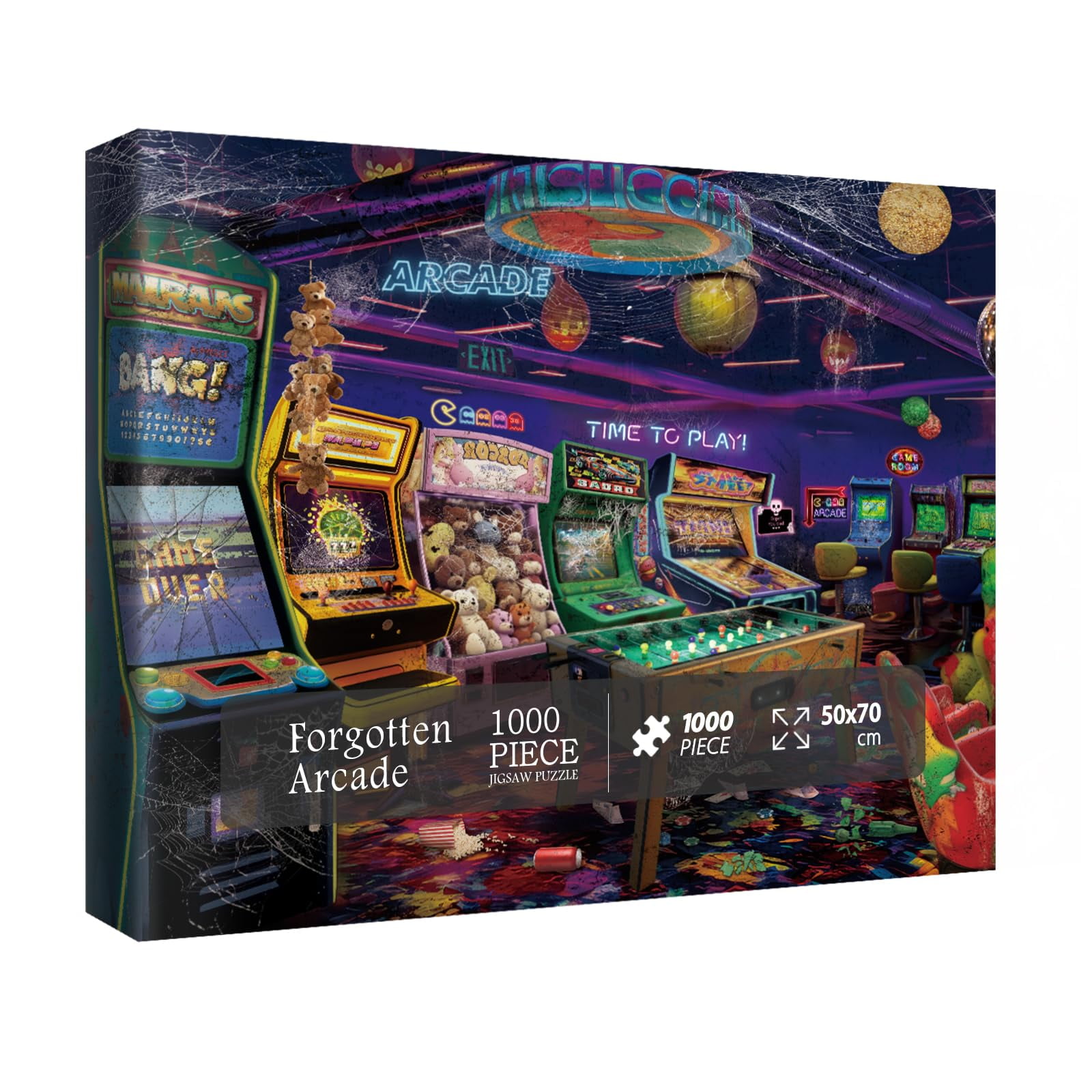 Abandoned Arcade Room Jigsaw Puzzles, Horror BSL1 Puzzles for Adults ...