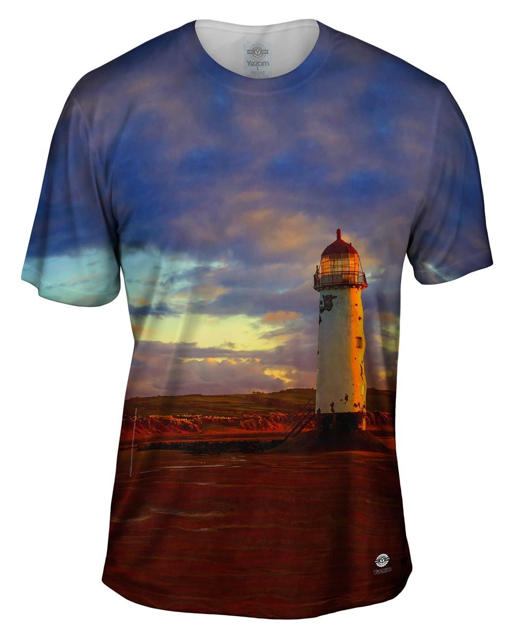 Abandoned But Not Forgotten Lighthouse Mens T-Shirt All Over Print ...