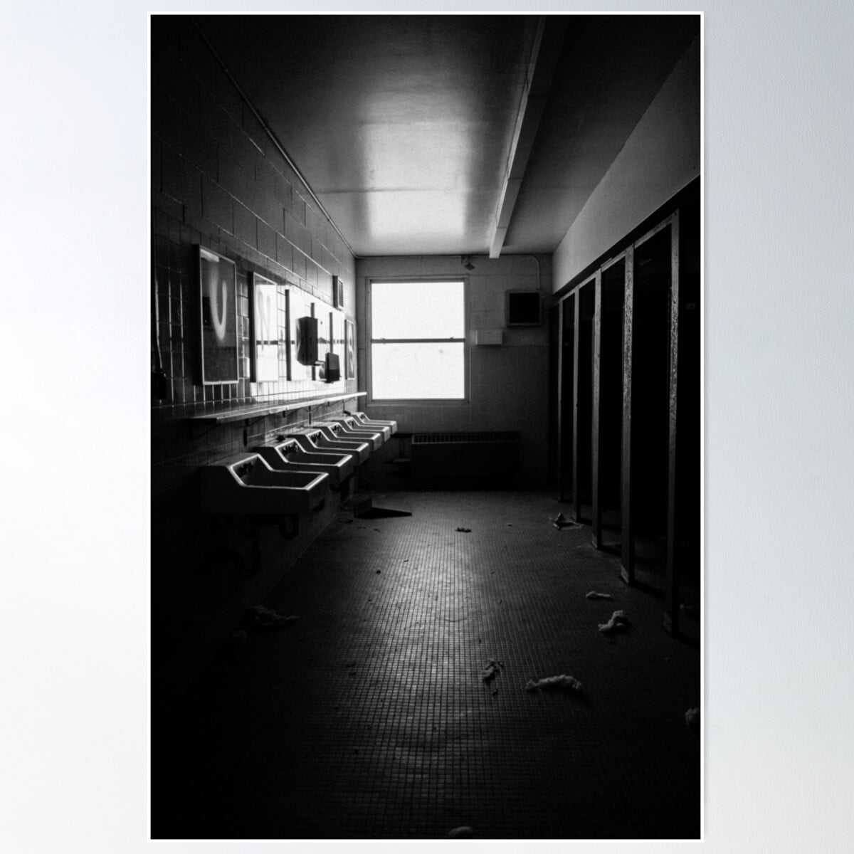 Abandoned - Dark Bathroom By Sparklepyre Poster Wall Art, Modern Wall ...