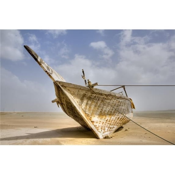 Abandoned Dhow On Beach - Ras Al Hadd Oman Poster Print - Walmart.com