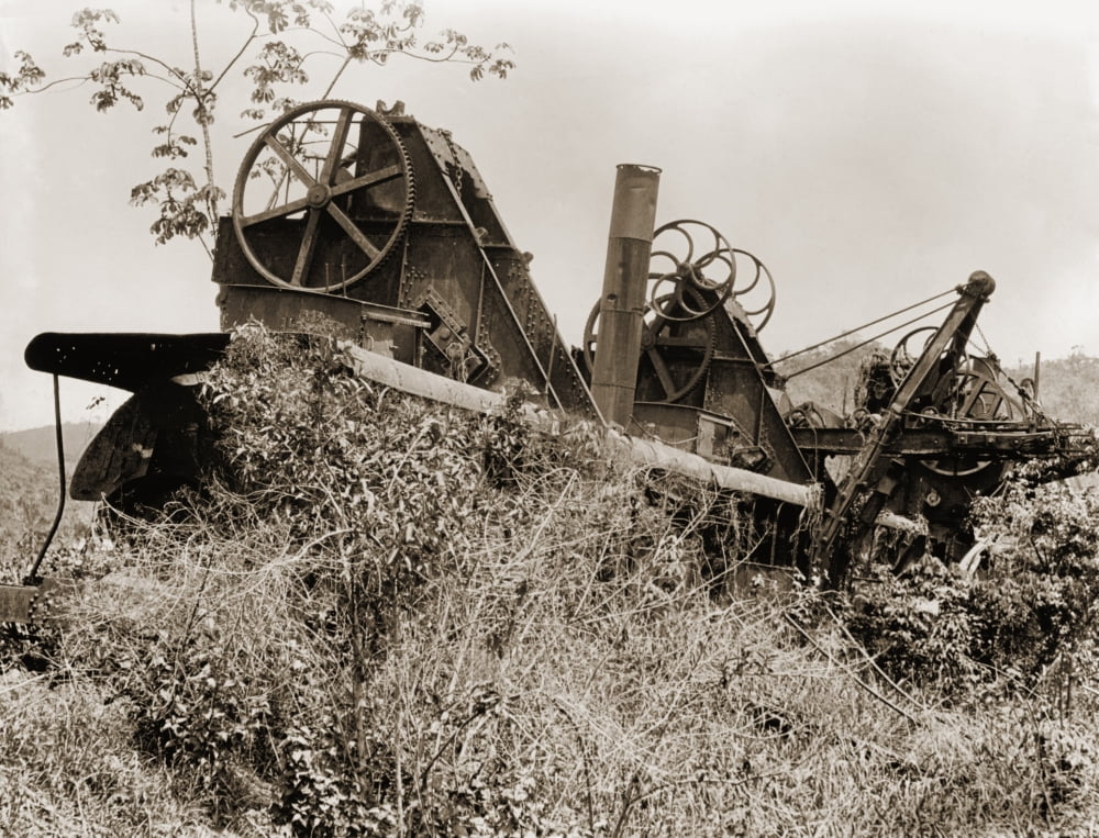 Abandoned French Machinery At The Site Of The Panama Canal. France'S ...