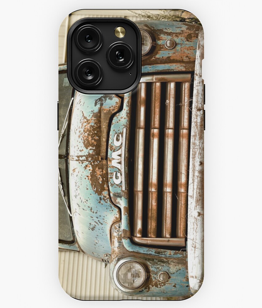 Abandoned GMC Panel Truck Art M594 Phone Case for iPhone 17 16 15 14 13 ...
