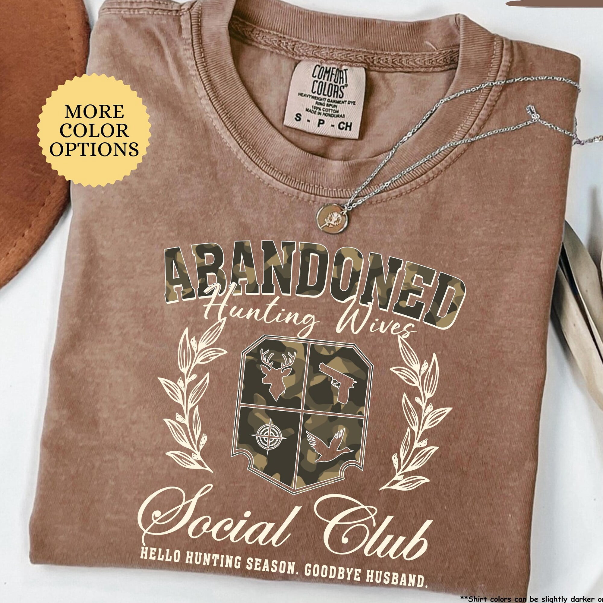 Abandoned Hunting Wives Social Club Shirt Hunting Wife Shirt Hunter ...