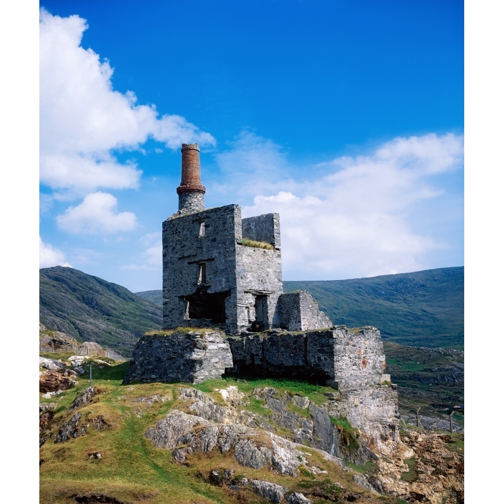 Abandoned Mine Engine Room Allihies Co Cork Ireland by The Irish Image ...