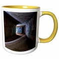 3drose, Abandoned Tunnel with Graffiti and Light Streaming Thru, 11oz ...
