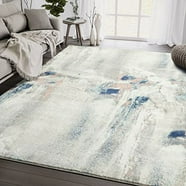 Abani Regal Collection Elegant Modern 7'9" x 10'2" Grey Blue Modern ...