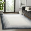 Abani Regal Collection Elegant Modern 2' x 3' Grey Blue Modern ...